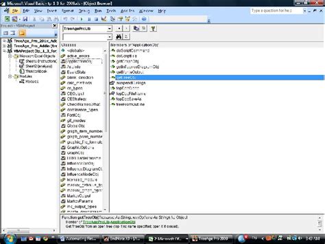 Browsing Objects From TreeAgeProLib Object Library In Visual Basic Download Scientific Diagram