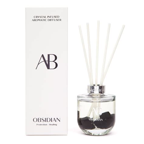 obsidian crystal 200ml diffuser home fragrance co au retail