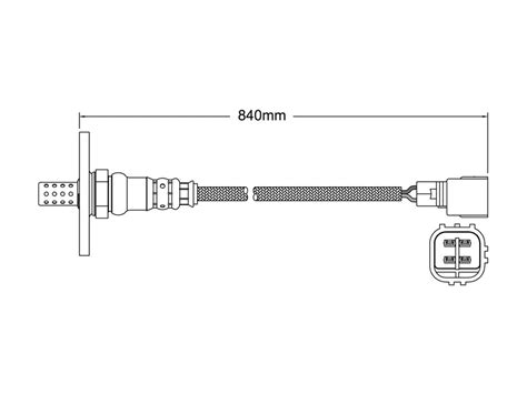 Toyota Supra Premium Exhaust Gas Oxygen Sensor Ego 444 Inject A Carb