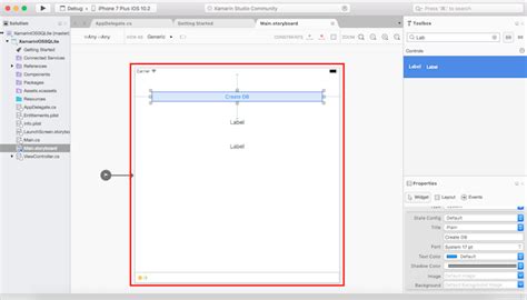 Sqlite With Xamarin Ios
