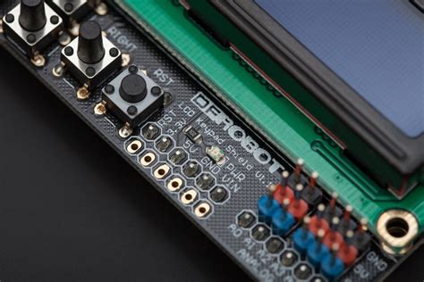 Shield LCD E Teclado Da DFRobots Drivers Para Embarcados