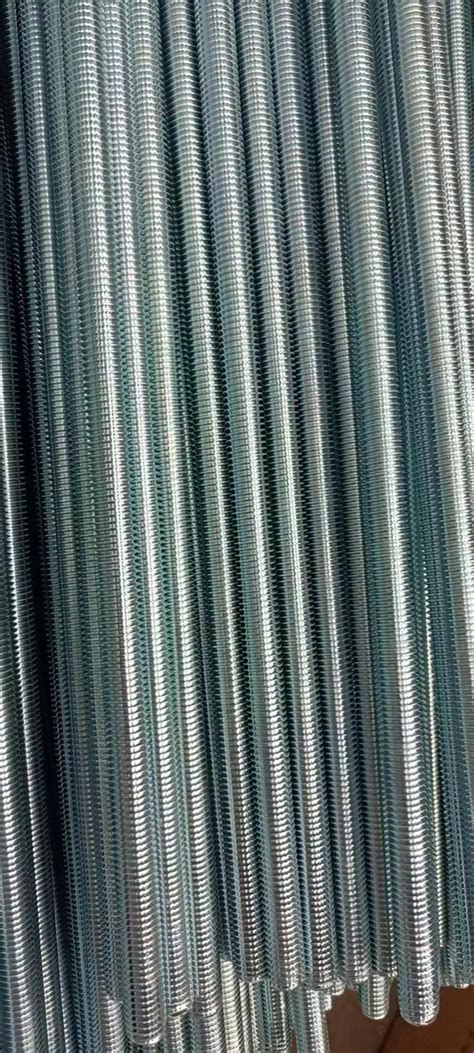 Full Threaded Rods Combine Linear And Rotational Movement As Fastening