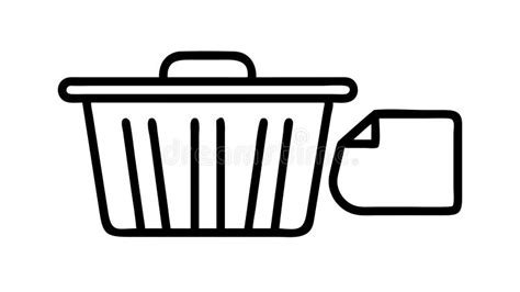 Delete Document Icon For File Removal And Data Disposal Vector Design