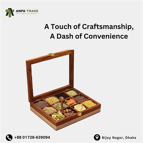 Anpa Trade International 🍳 Organize Store And Spice Perfectly Crafted For Your Kitchen 🌟