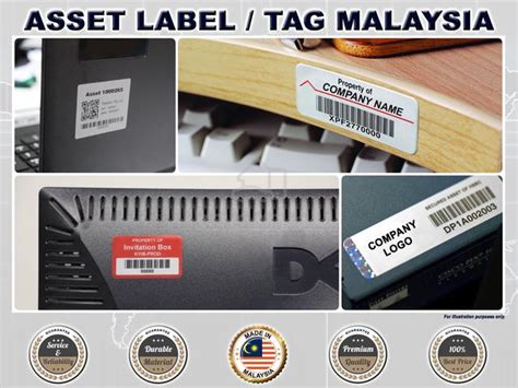 Asset Tagging Label Sticker Malaysia Services For Sale In City