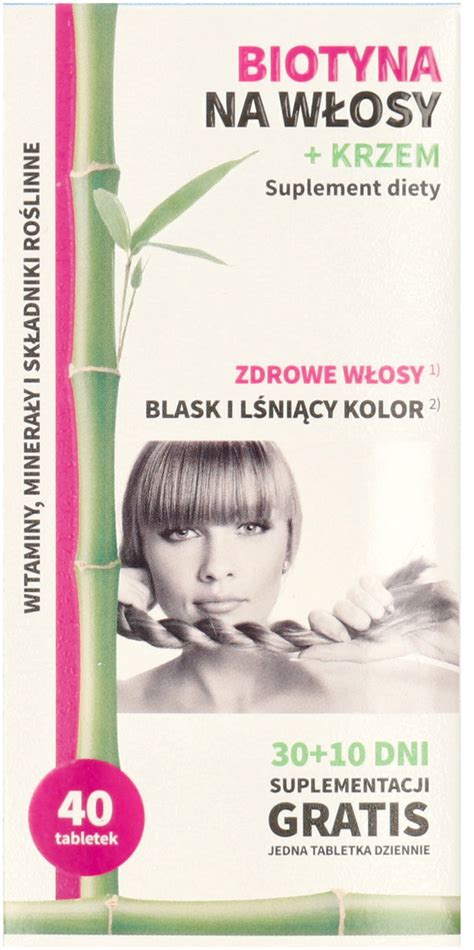 Noble Health Biotyna Tabletki Biotyna Na Włosy Krzem Suplement
