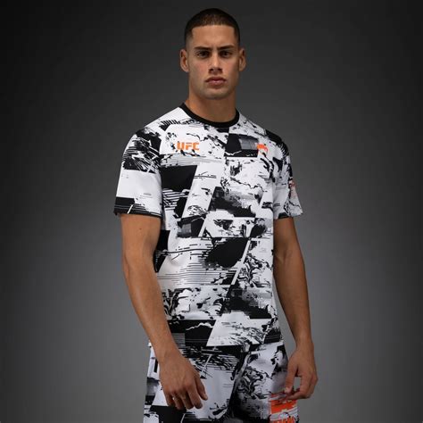 Venum Ufc Zenith Authentic Fight Week Performance Ss T Shirt Blanco Negro