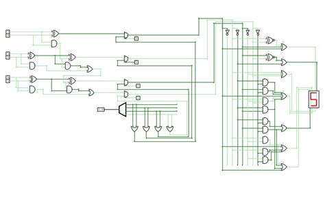 Circuitverse Bcd To 7 Segment Decoder