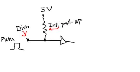 Pwm Pin On The Meanwell Led Driver Cc Buck Power Supplies Board