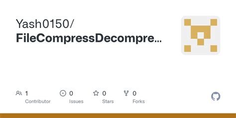 Github Yash Filecompressdecompress