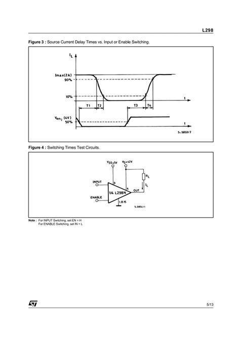 L298n DATA SHEET PDF Computer Peripherals Computing