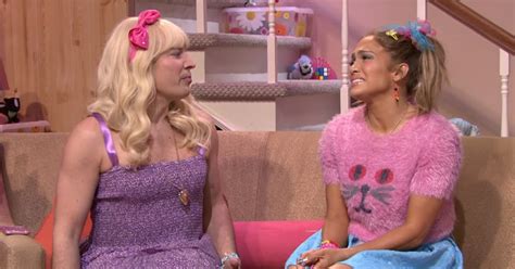 Jimmy Fallon Shrieks Ew With J Lo And Gets A Big Hand From Jay Leno