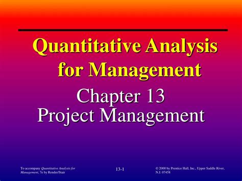 Ppt Quantitative Analysis For Management Powerpoint Presentation Free Download Id 3080819