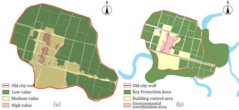 A Conservation Evaluation Value Chart B The Buffer Zone Boundary Download Scientific Diagram