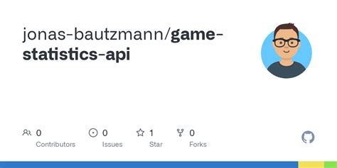 GitHub Jonas Bautzmann Game Statistics Api
