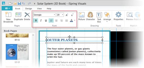 Formatting Book Text