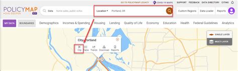 Clip Feature PolicyMap Support Page