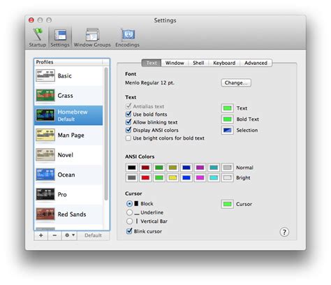 Macos Insert Cursor For Terminal On Mac Os Stack Overflow