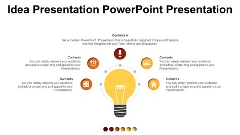 Idea Presentation Powerpoint Presentation Pptuniverse