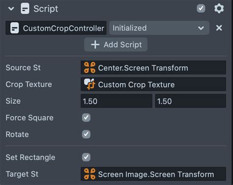Custom Crop Texture Lens Studio Community