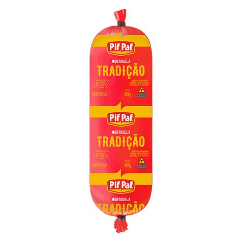 Mortadela Tradição Pif Paf 400g Supermercado Azevedo