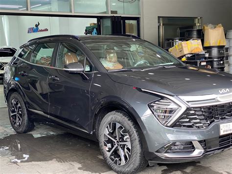 스포티지 하이브리드 84호 그래비티그레이 브라운 시그니처 트림 출고 인증합니다 스타일매니아 작업기