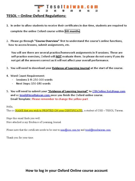 oxford online course instructions descargar gratis pdf english as a