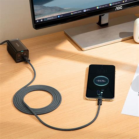 Jual Baseus Dynamic Series Fast Charging Usb To C 100w 2m Gray