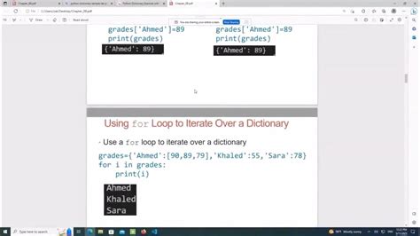 Python Dictionaries With Sample Problems Youtube