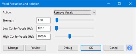 Vocal Reduction And Isolation Audacity Manual