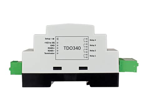 Modbus Rtu Relay Output Module Tdo340