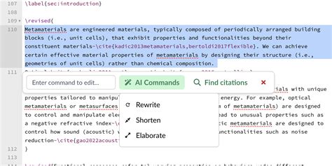 How To Edit Latex With Ai In Overleaf Underleaf