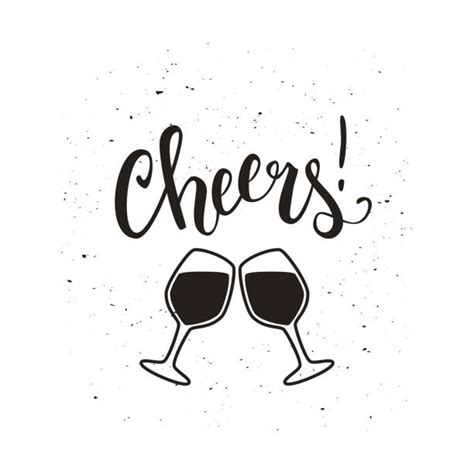 Wine Glass Cheers Clipart