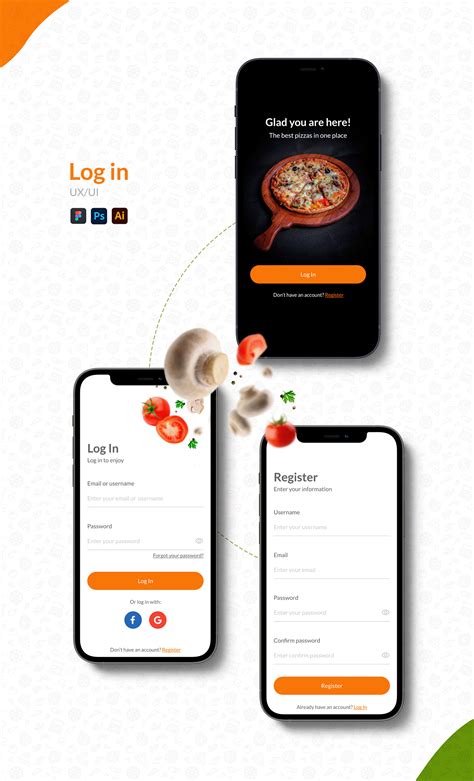 Login Page UX UI On Behance