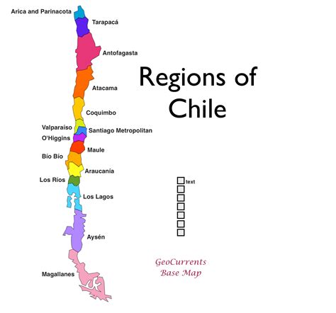Geocurrents Maps Of Chile Geocurrents
