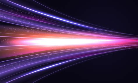 Modern Abstract High Speed Light Effect Technology Futuristic Dynamic