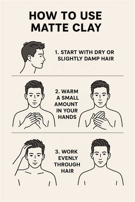 The Benefits Of Using Matte Clay To Style Mens Hair Celeste Fait
