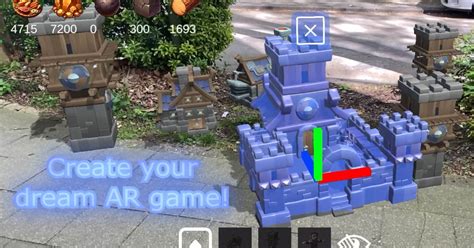 ar magic bar lite ar foundation lightship and 3d utilities tools