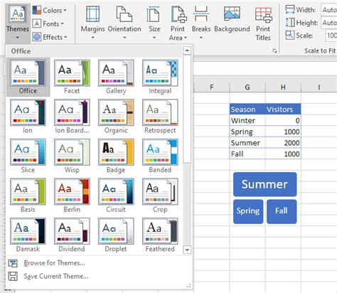 Excel Themes Customizing Your Workbook Free Online Tutorial Library