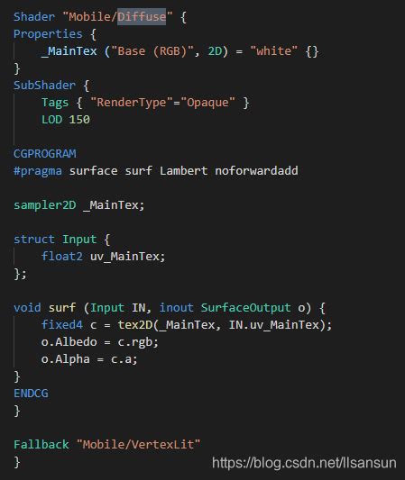 shader单独修改阴影颜色 shader 阴影颜色 csdn博客