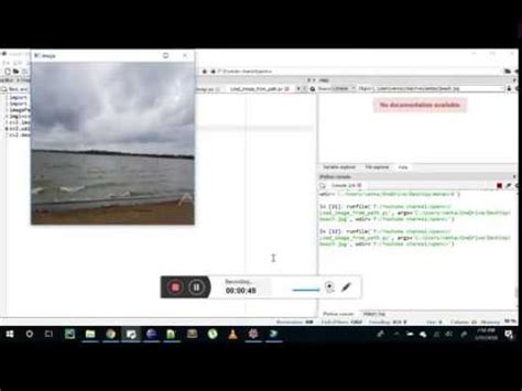 Loading Image From Path In Opencv With Python Using Spyder IDE YouTube