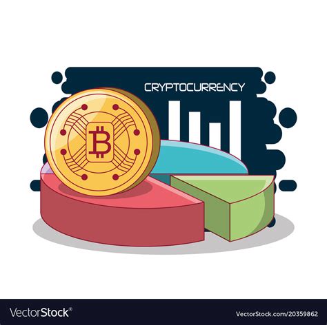 Cryptocurrency Design Concept Royalty Free Vector Image