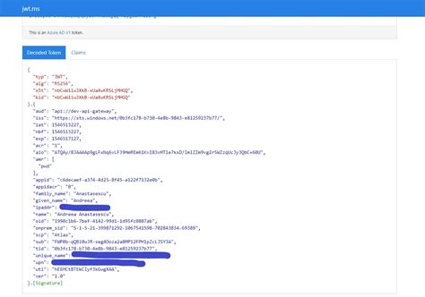 Azure AD How To Obtain V Access Token Stack Overflow
