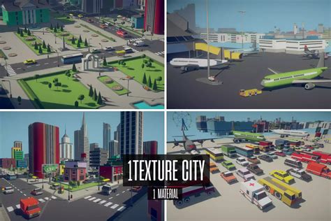 mobile 1texture city unityhub pro бесплатные ассеты для unity и