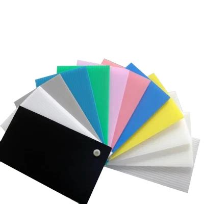 4mm Correx Corrugated Plastic Corflute Sheet For Advertising Printing