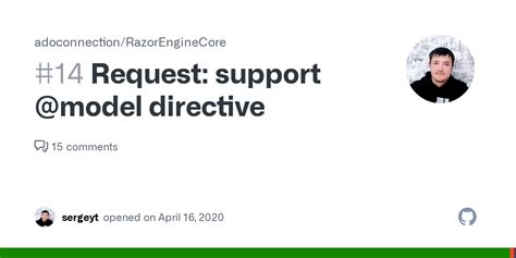 request support model directive · issue 14 · adoconnection