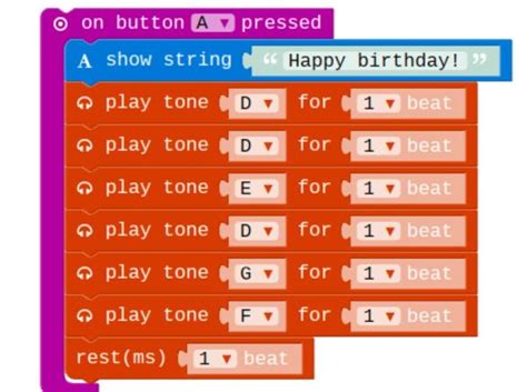 用Micro bit播放生日快乐歌 易心Astar 博客园