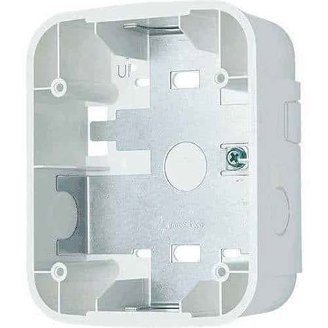 System Sensor SBBWL L Series Wall Surface Mount Back Box 4x4 Horn Strobes And Horn Strobes White