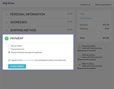 Prestashop Payment Gateway Webkul