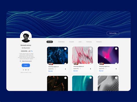 Profile Page Design In Figma Step By Step Figma Tutorials Ui Trends